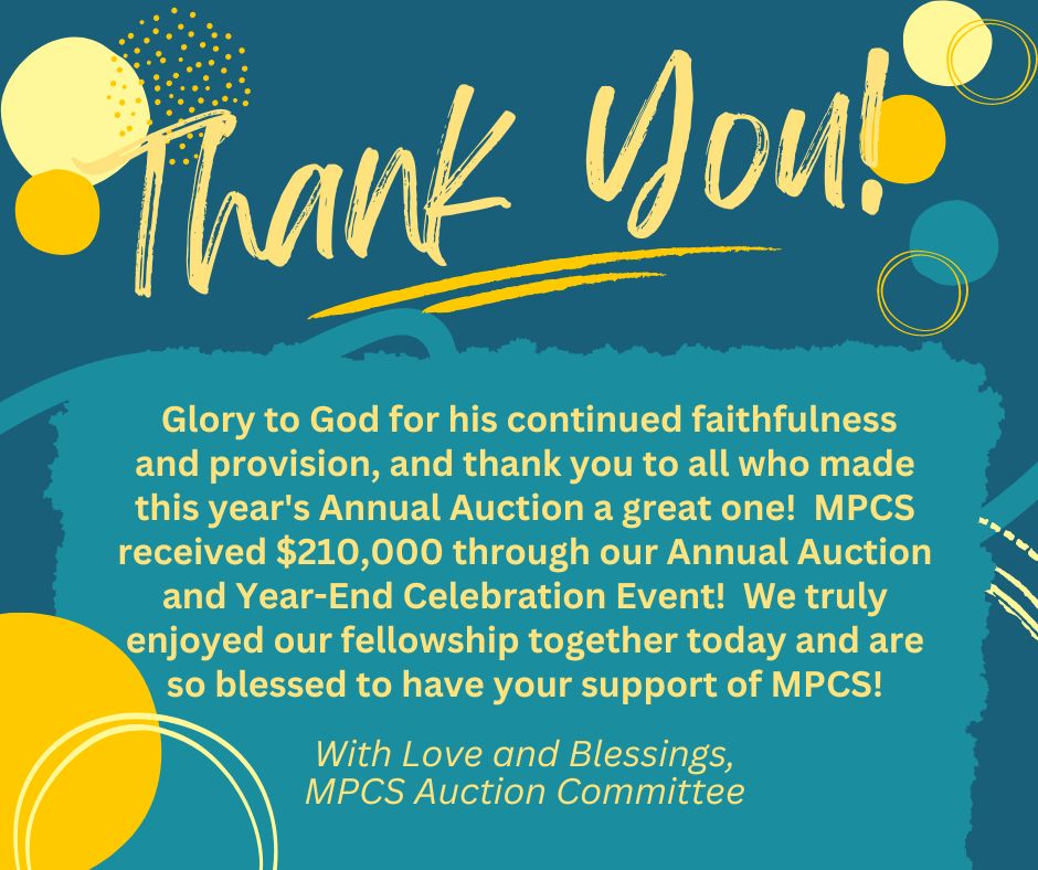 Auction – Mt. Pleasant Christian School